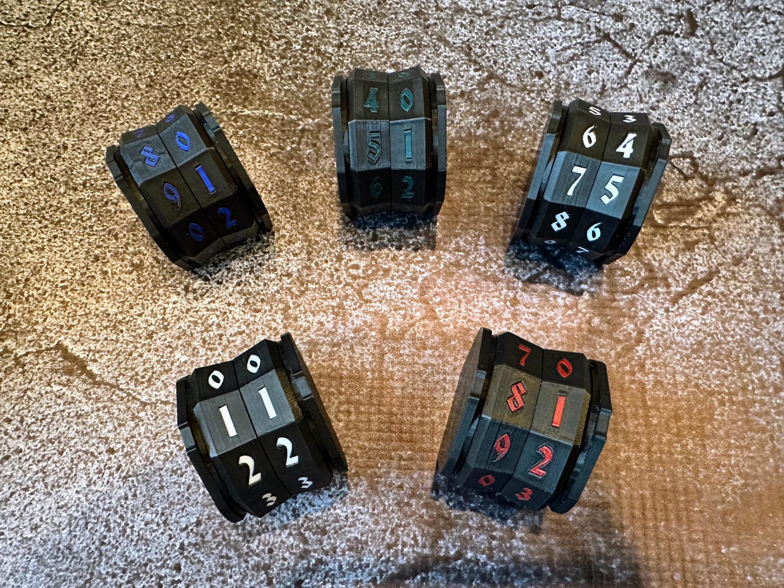 Magic Life Counter Custom Spindown MTG Gift Multicolor Magic Player ...