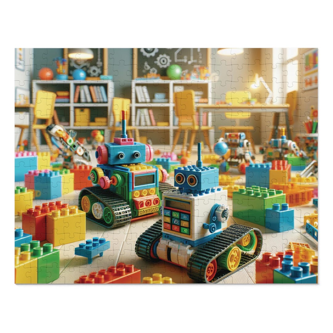 Brick Design Jigsaw Puzzle - Etsy