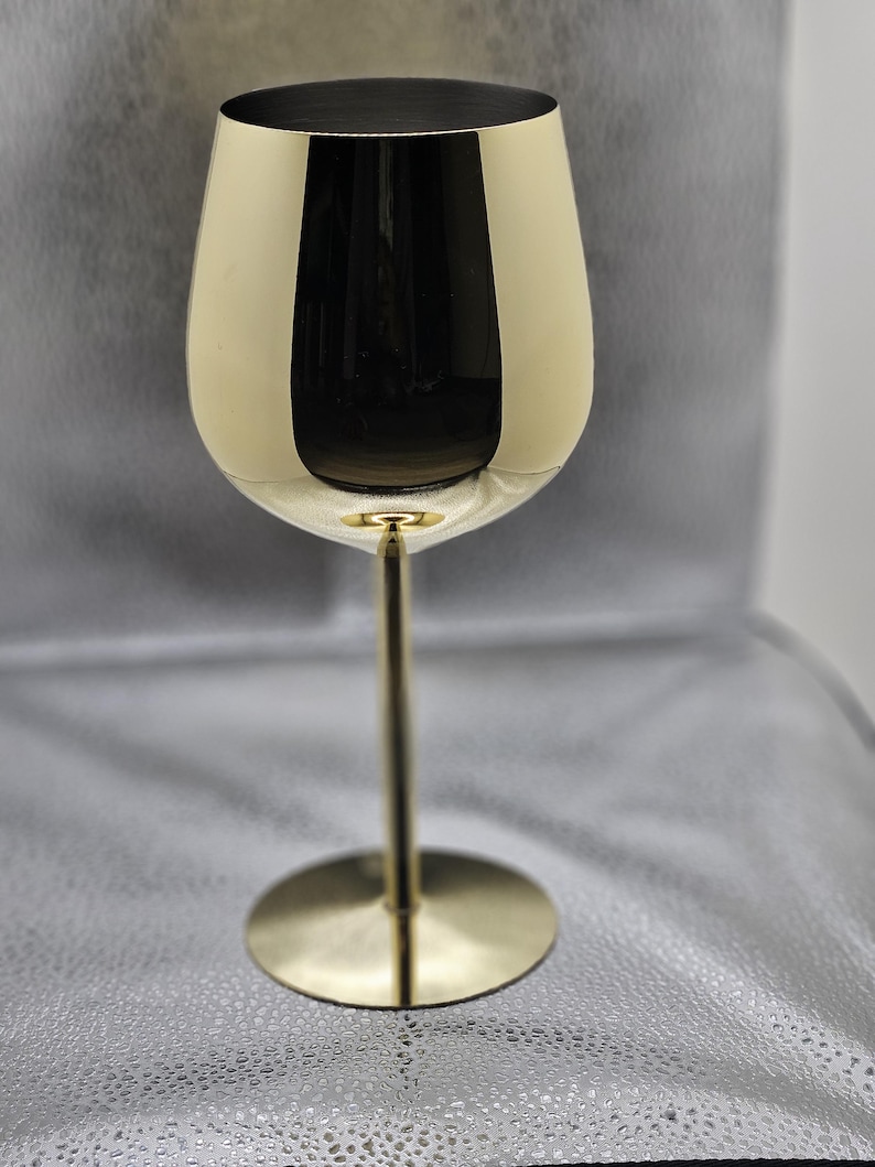 Orla Gold Stainless Steel Wine Glass Set: Travel, Camping, Anniversary ...