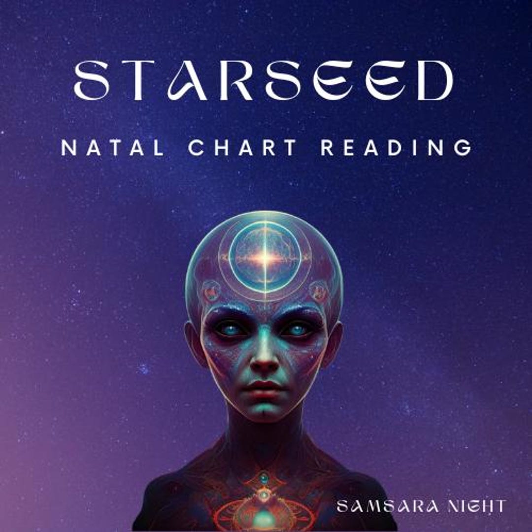 Starseed Natal Chart Reading - Etsy