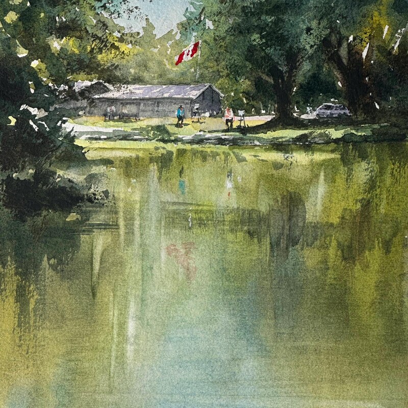Pond Reflections - Etsy