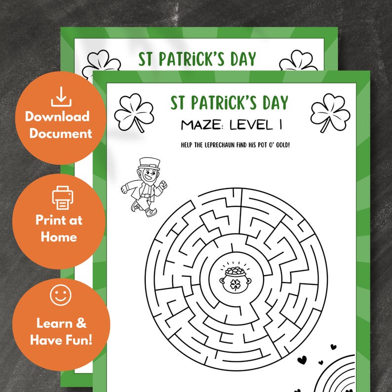 Printable St. Patrick’s Day Word Search | Fun Kids Activity | Classroom ...