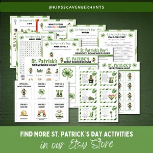 Printable St Patricks Day Leprechaun Hunt | Fun Hide & Seek Game for ...