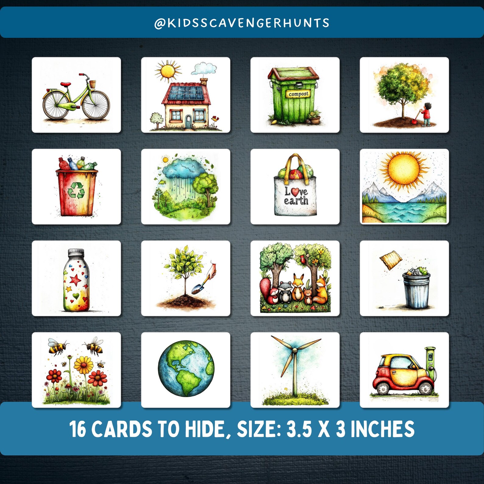 Earth Day Scavenger Hunt | Printable Earth Day Activity for Kids ...