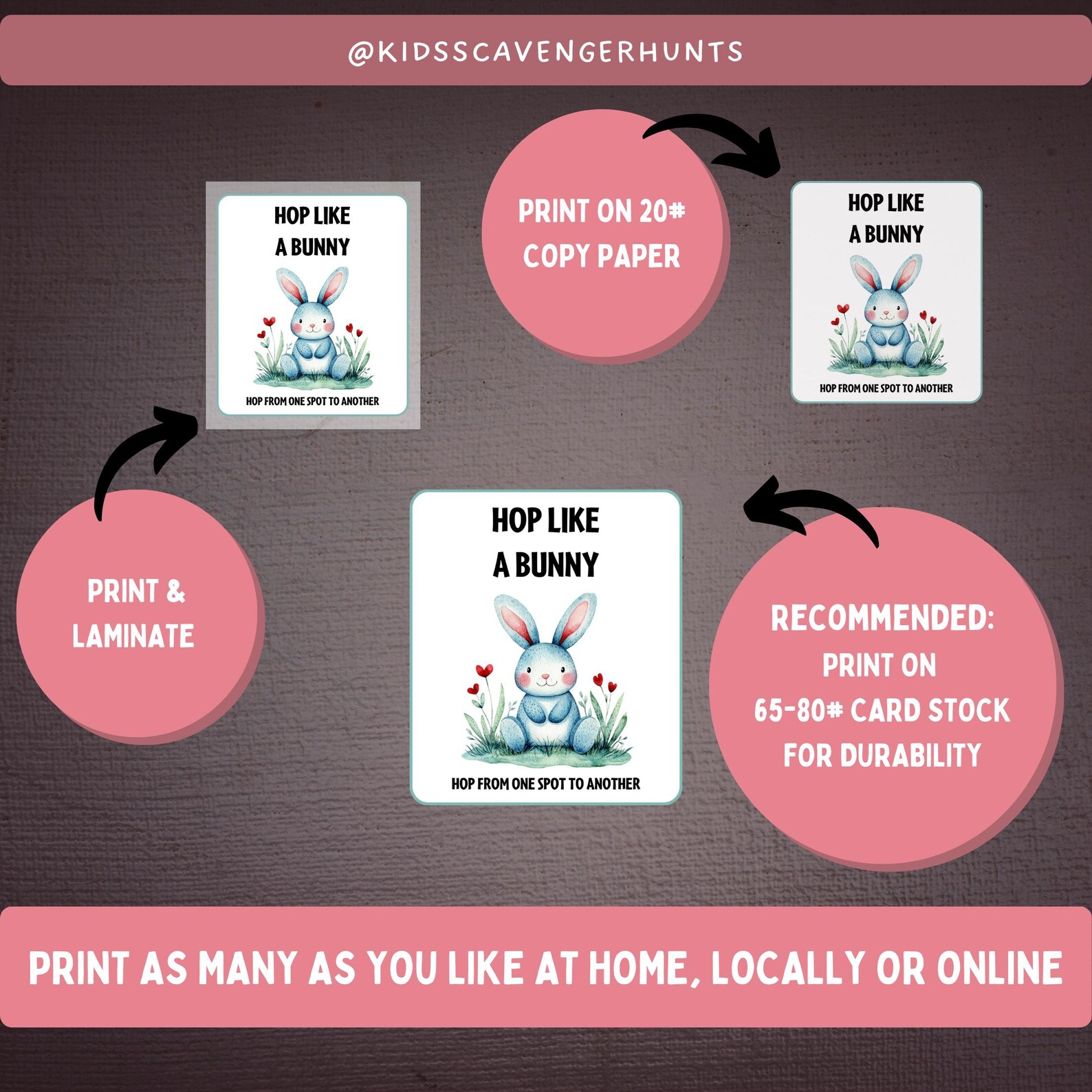 Printable Easter Movement Cards | Fun Gross Motor Game for Kids ...