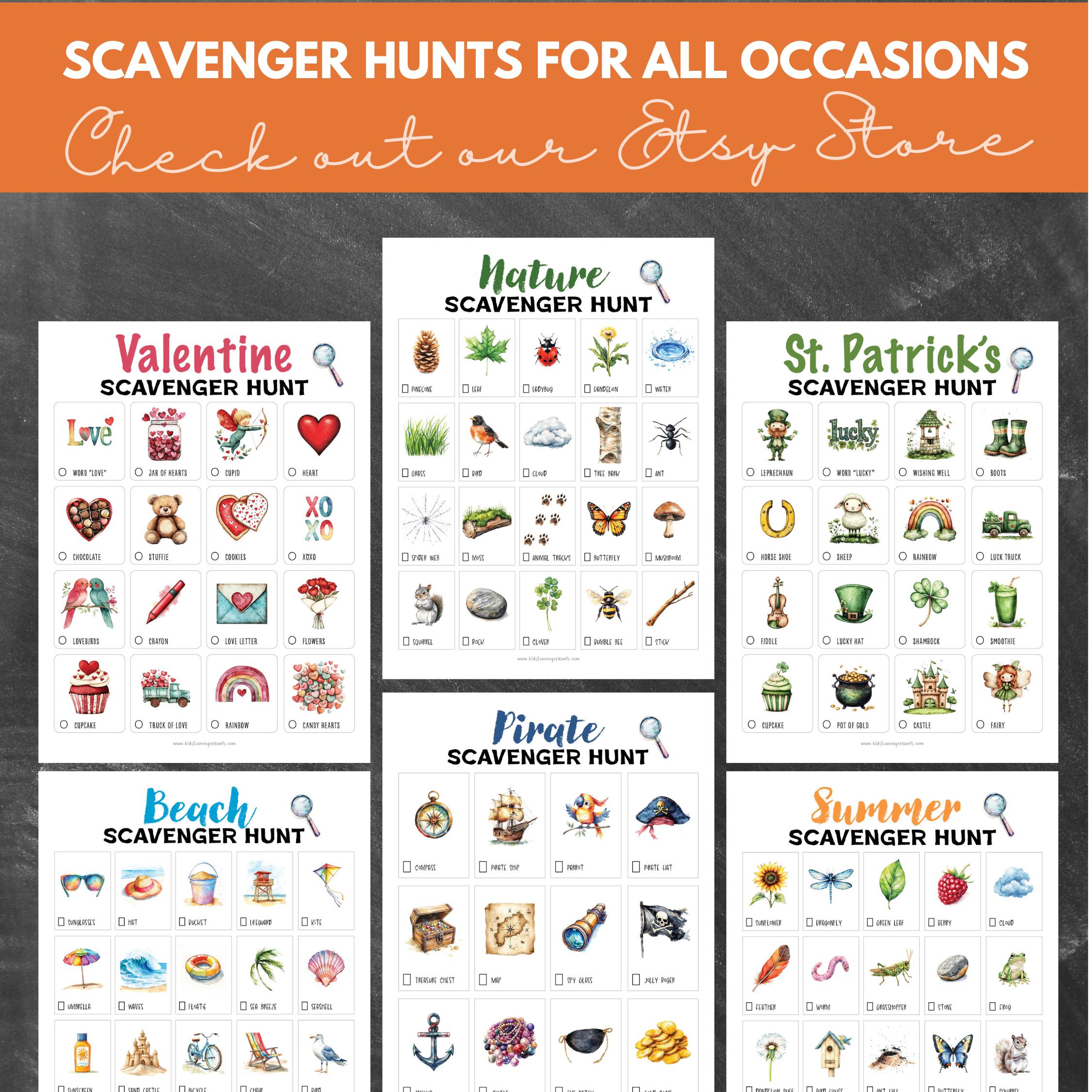 Printable St. Patricks Day I Spy Game | Kids Activity Sheet | Fun ...