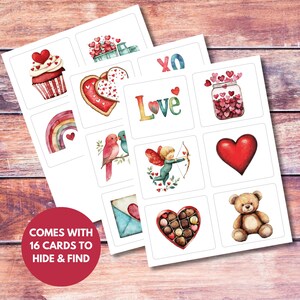Printable Valentine's Day Scavenger Hunt | Kids Game | Family Party Fun ...