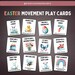 Printable Easter Movement Cards | Fun Gross Motor Game for Kids ...