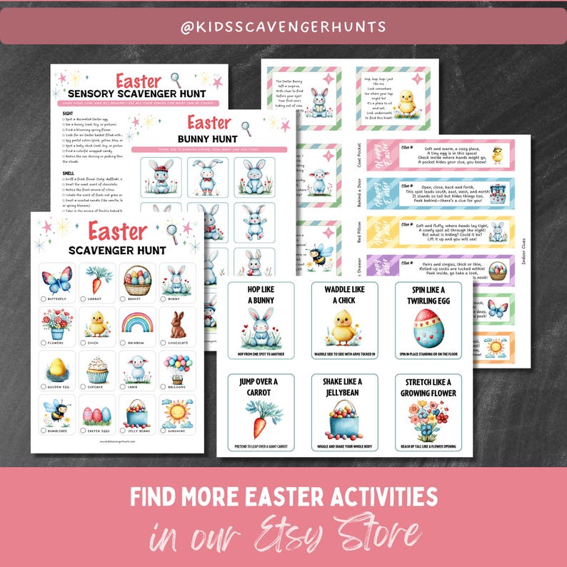 Sopa de letras de Pascua imprimible / Actividad divertida para niños ...