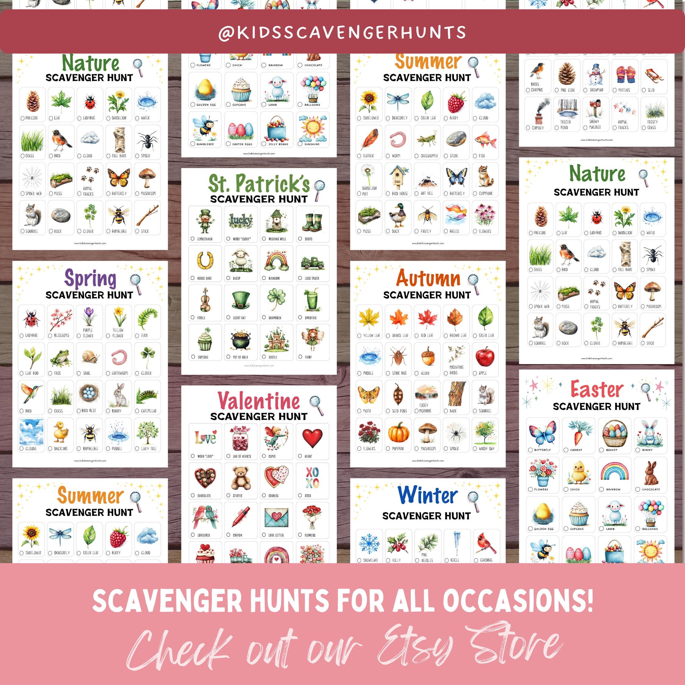 Printable Rainbow Matching Game | Color Scavenger Hunt for Kids | Fun ...