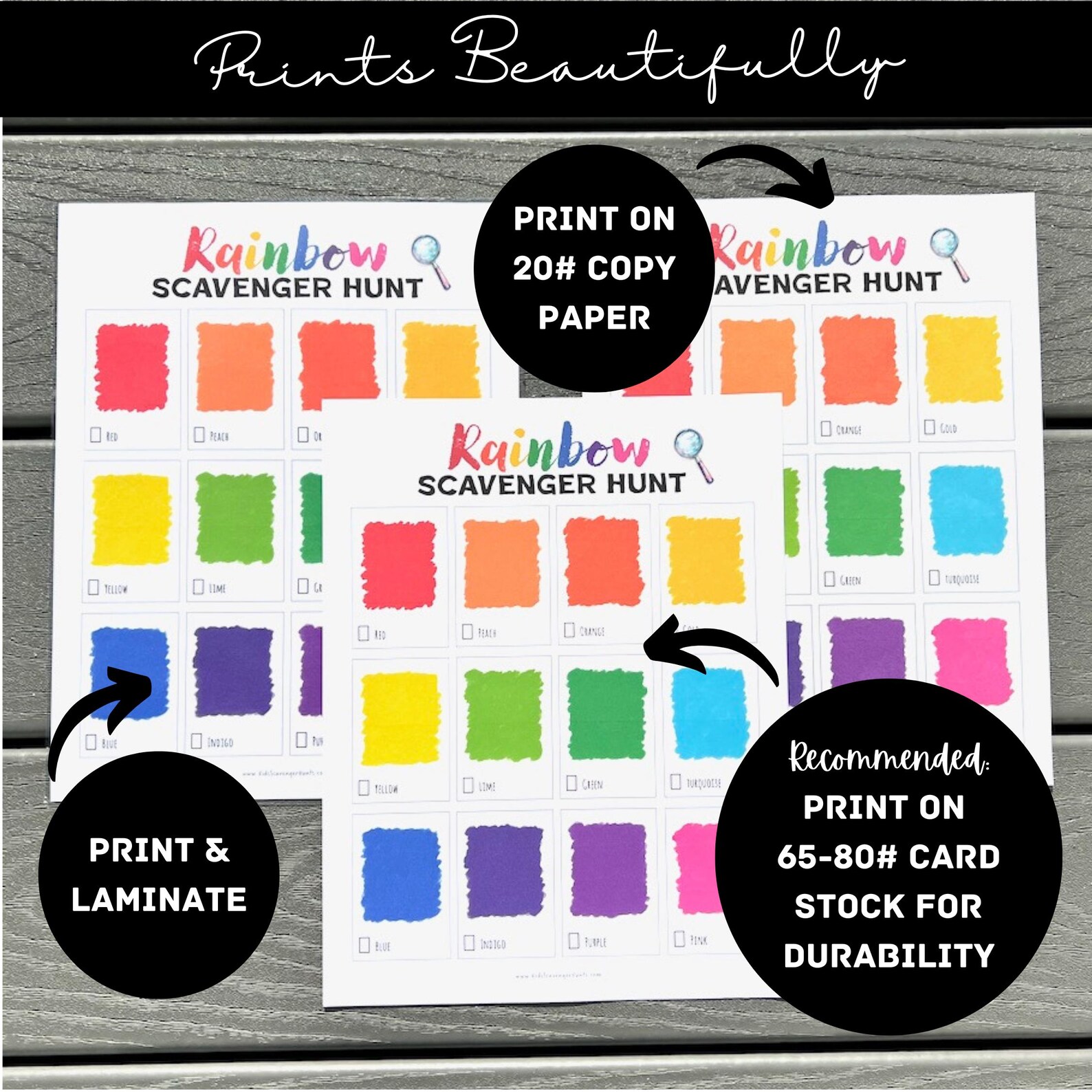 Pirate Scavenger Hunt for Kids Birthday Party Game, Printable Pirate ...