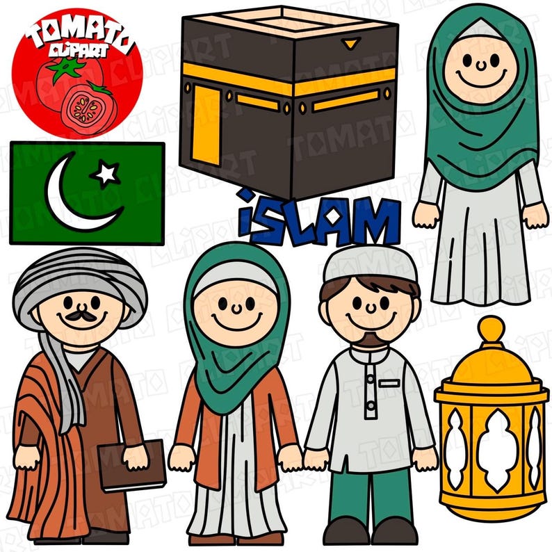 Islam Clipart/ Religion / Religious Figures Clipart - Etsy