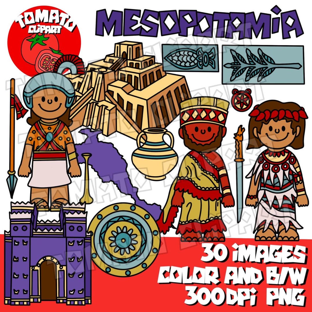 Mesopotamia Clipart/ Ancient History Clipart tomato Clipart - Etsy