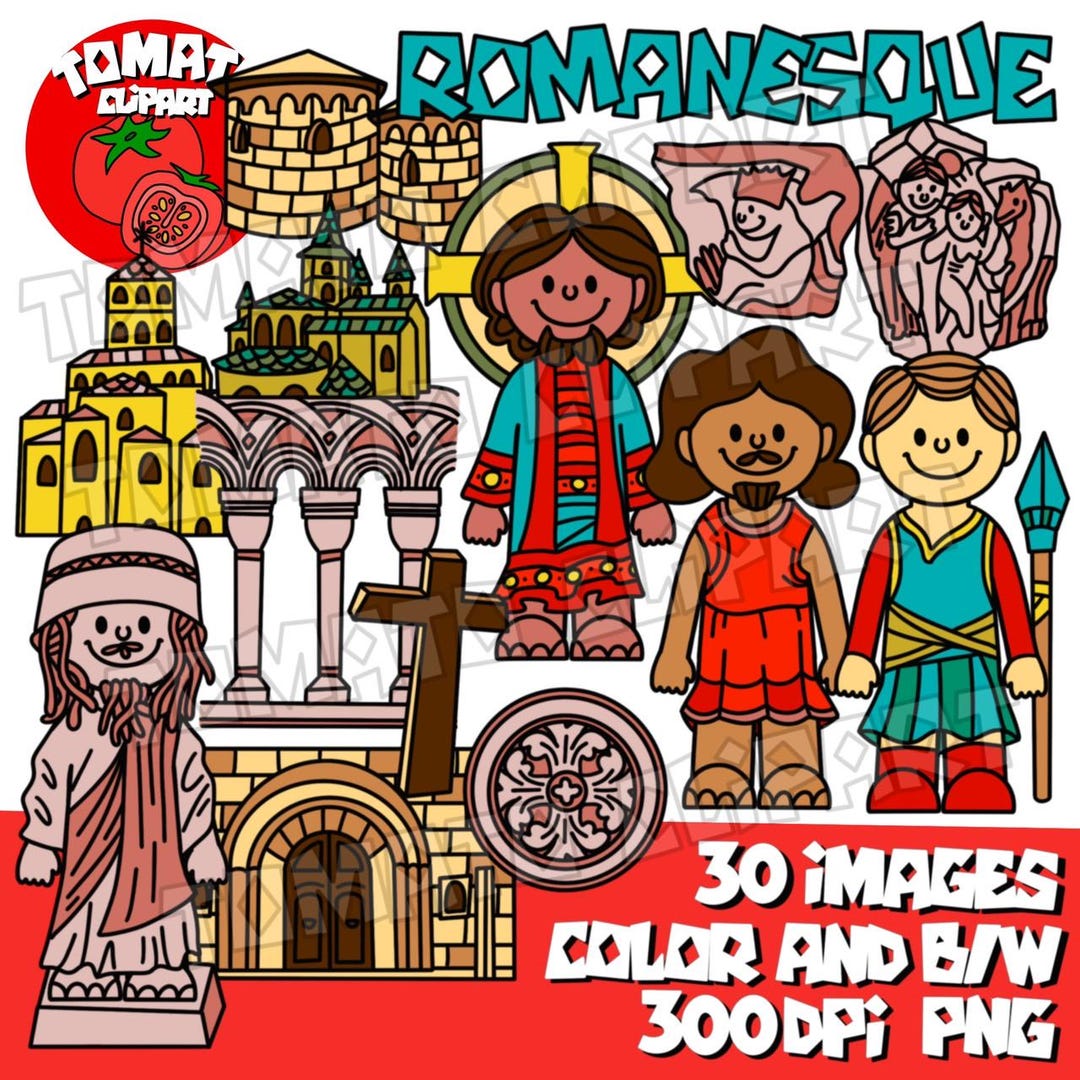 Romanesque Clipart/ Ancient History Clipart tomato Clipart - Etsy