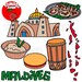 Asia Clipart Set/ India/ Indonesia/ Maldives/ Myanmar/ Bundle Part3 - Etsy