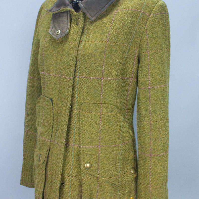 Wool Tweed Coat - Etsy