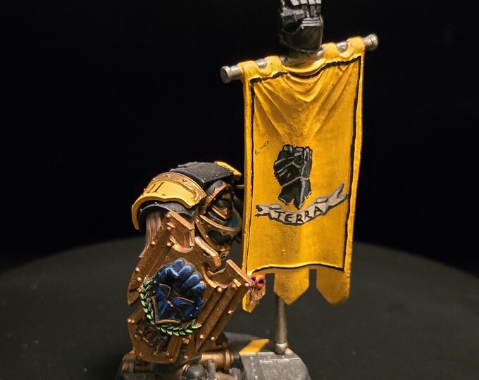 Imperial Fists Cataphractii Command Squad With Vigil Storm Shields - Etsy