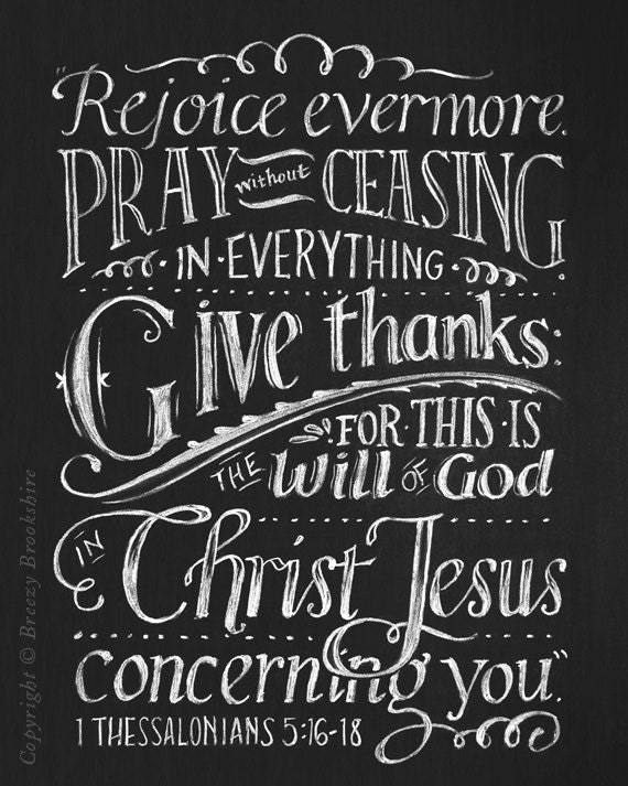 Chalkboard Art Bible Verse
