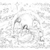 Three Wise Men Coloring Page | Christmas Nativity Bible Story ...