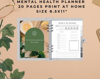 Self Care Journal 2025 Digital Printable Daily Reflection, Habit ...