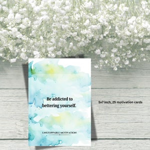 Motivation Cards, Affirmation Cards, Manifest Cards, Vision Board - Etsy