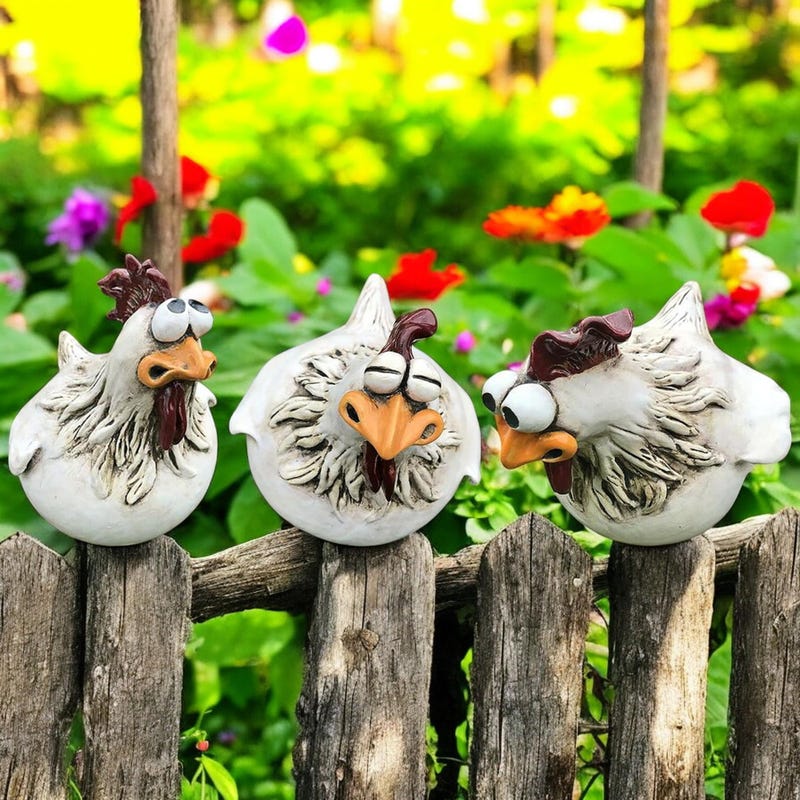 Chicken Garden Decor - Etsy