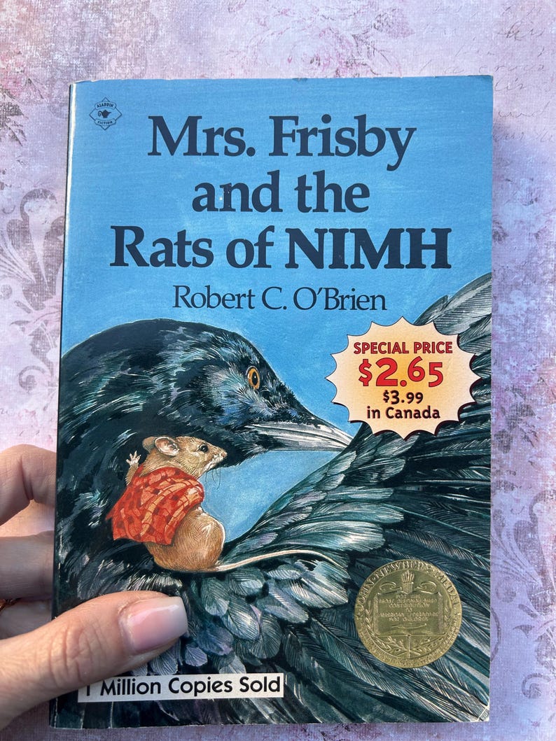 Mrs. Frisby and the Rats of NIMH Book - Etsy