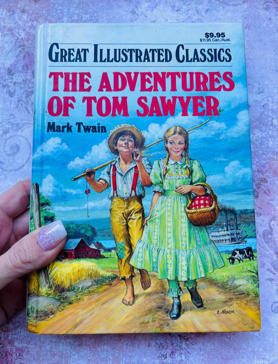 Great Illustrated Classics the Adventures of Tom Sawyer Hardcover Book ...
