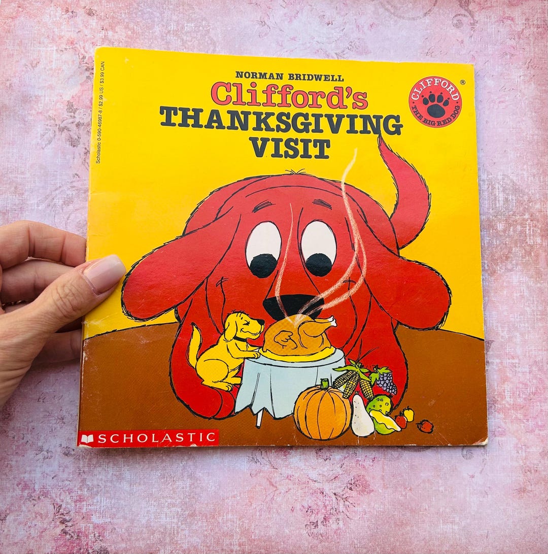 Clifford’s Thanksgiving Visit Book - Etsy