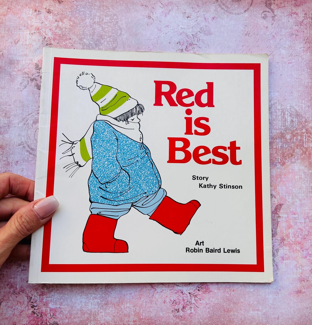 Vintage Red is Best Book - Etsy