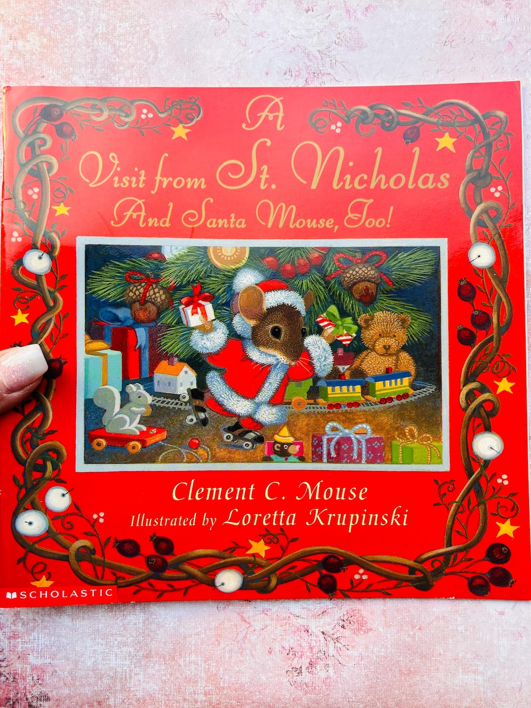 A Visit From Saint Nicholas and Santa Mouse Too Book - Etsy