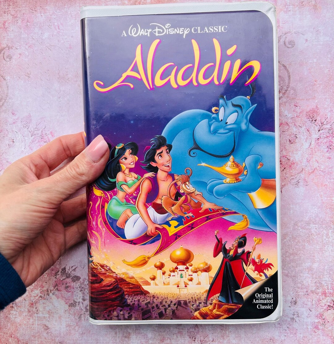 Disney’s Aladdin VHS Tape - Etsy