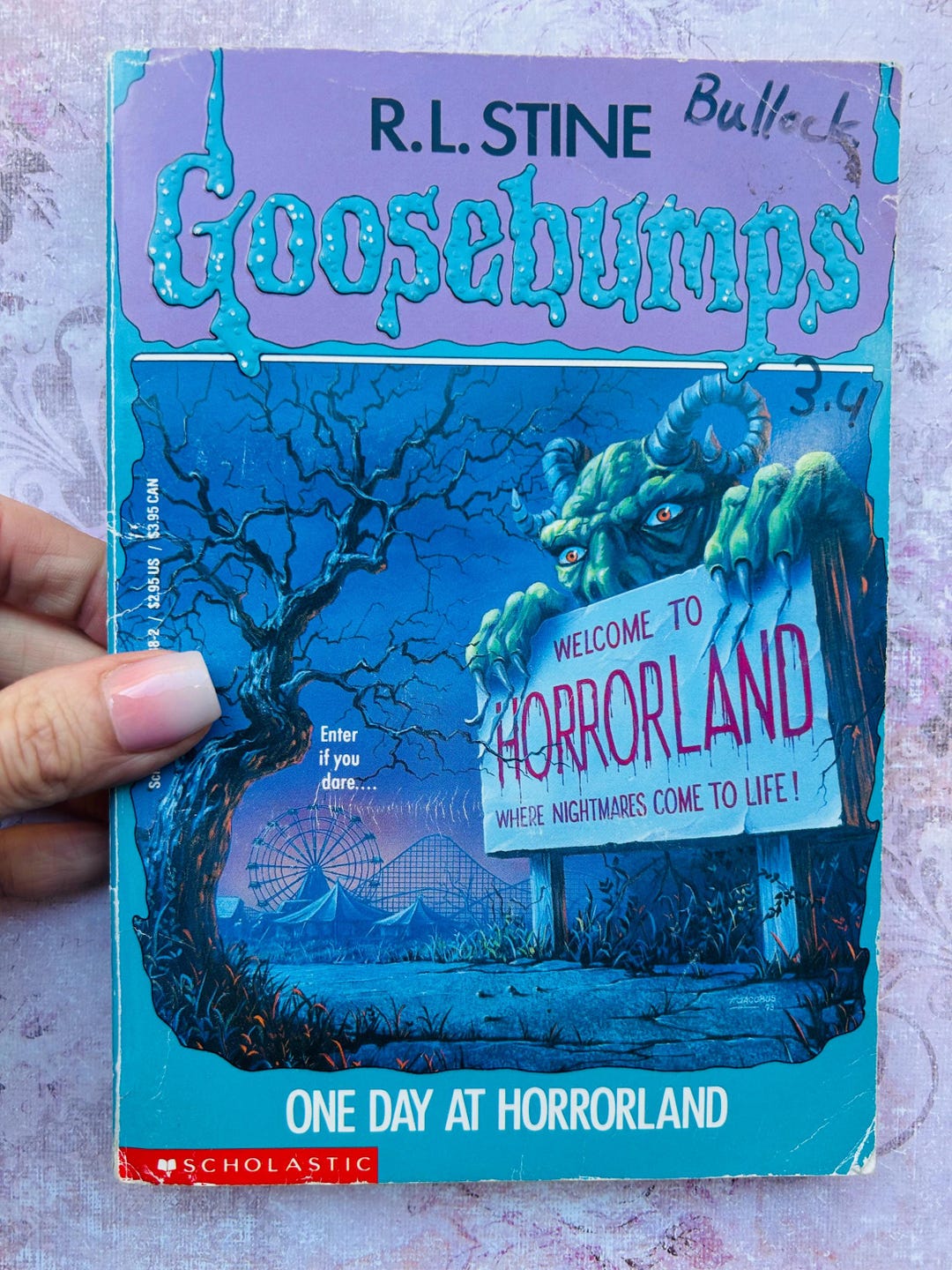 Goosebumps Welcome to Horrorland Book RL Stine - Etsy
