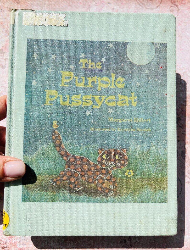 The Purple Pussycat Book - Etsy