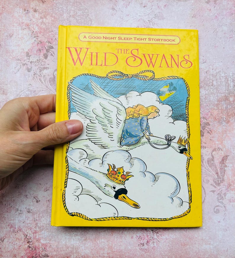 A Goodnight Sleep Tight Storybook the Wild Swans Book - Etsy