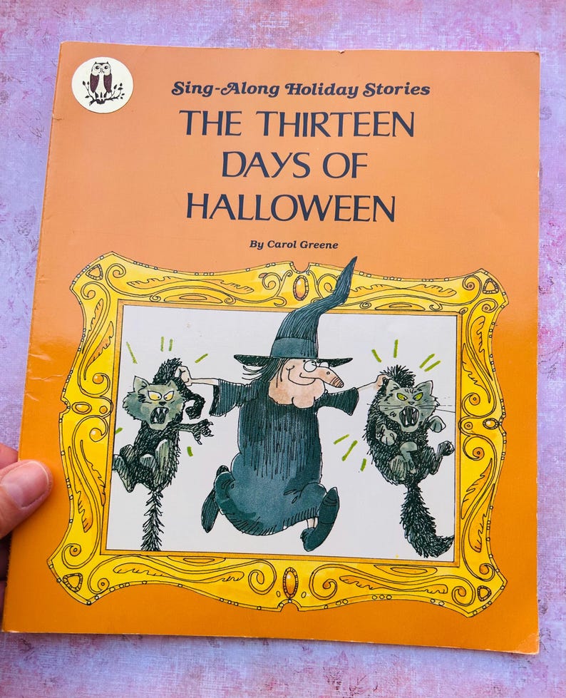 The Thirteen Days of Halloween Book - Etsy