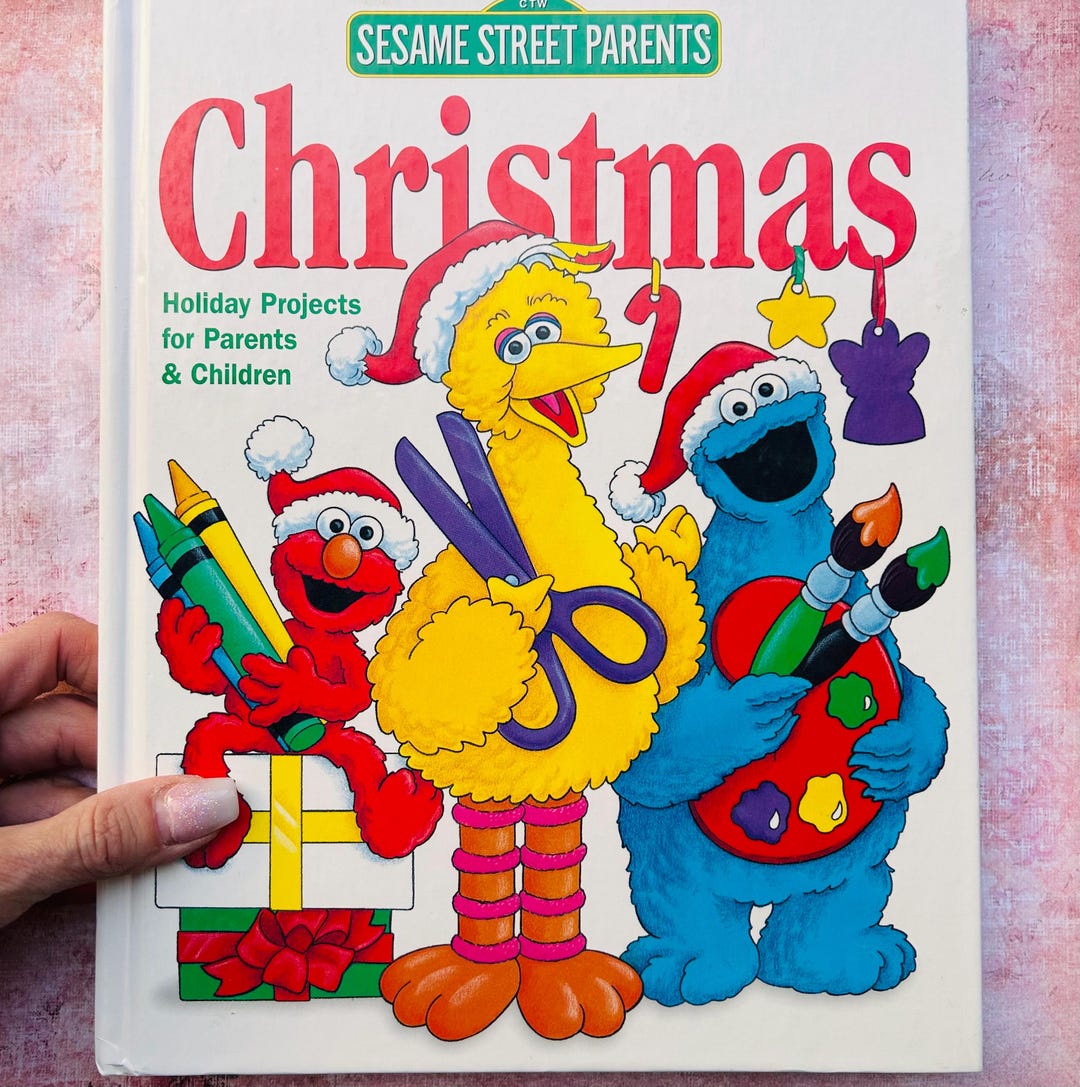 A Sesame Street Christmas Hardcover Book - Etsy