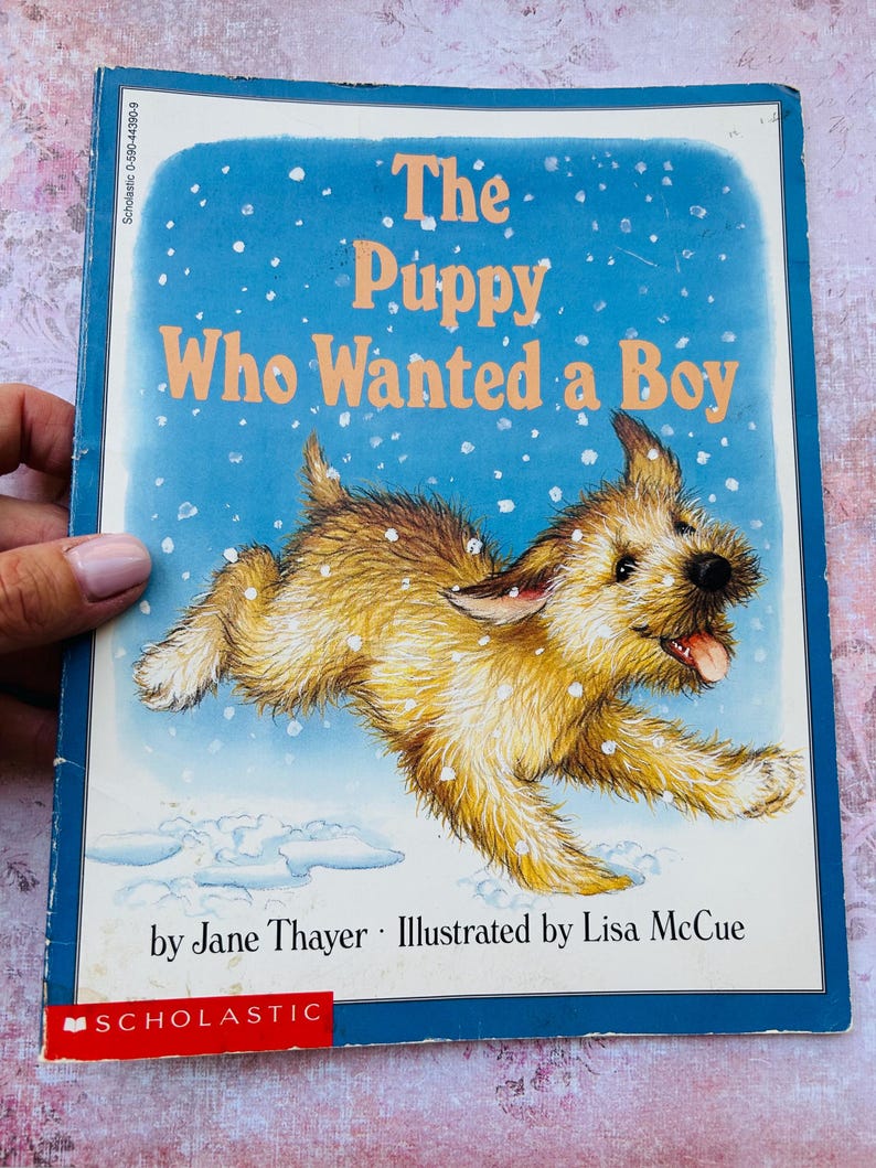 Scholastic Book the Dog Who Wanted a Boy - Etsy