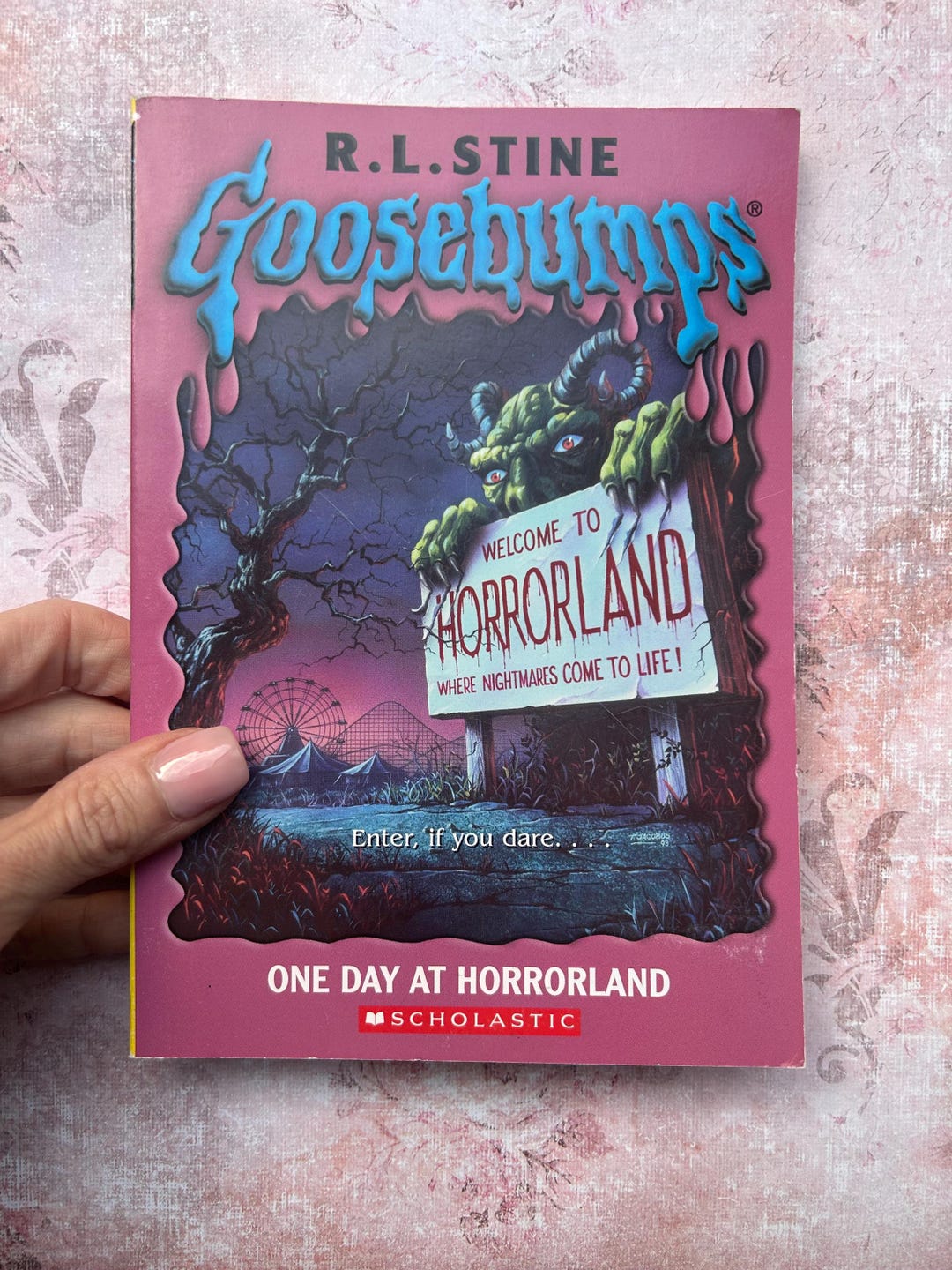 Goosebumps Welcome to Horrorland Book RL Stine - Etsy