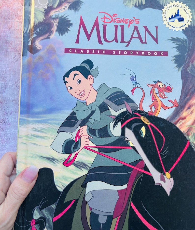 Disney’s Mulan Hardcover Book - Etsy
