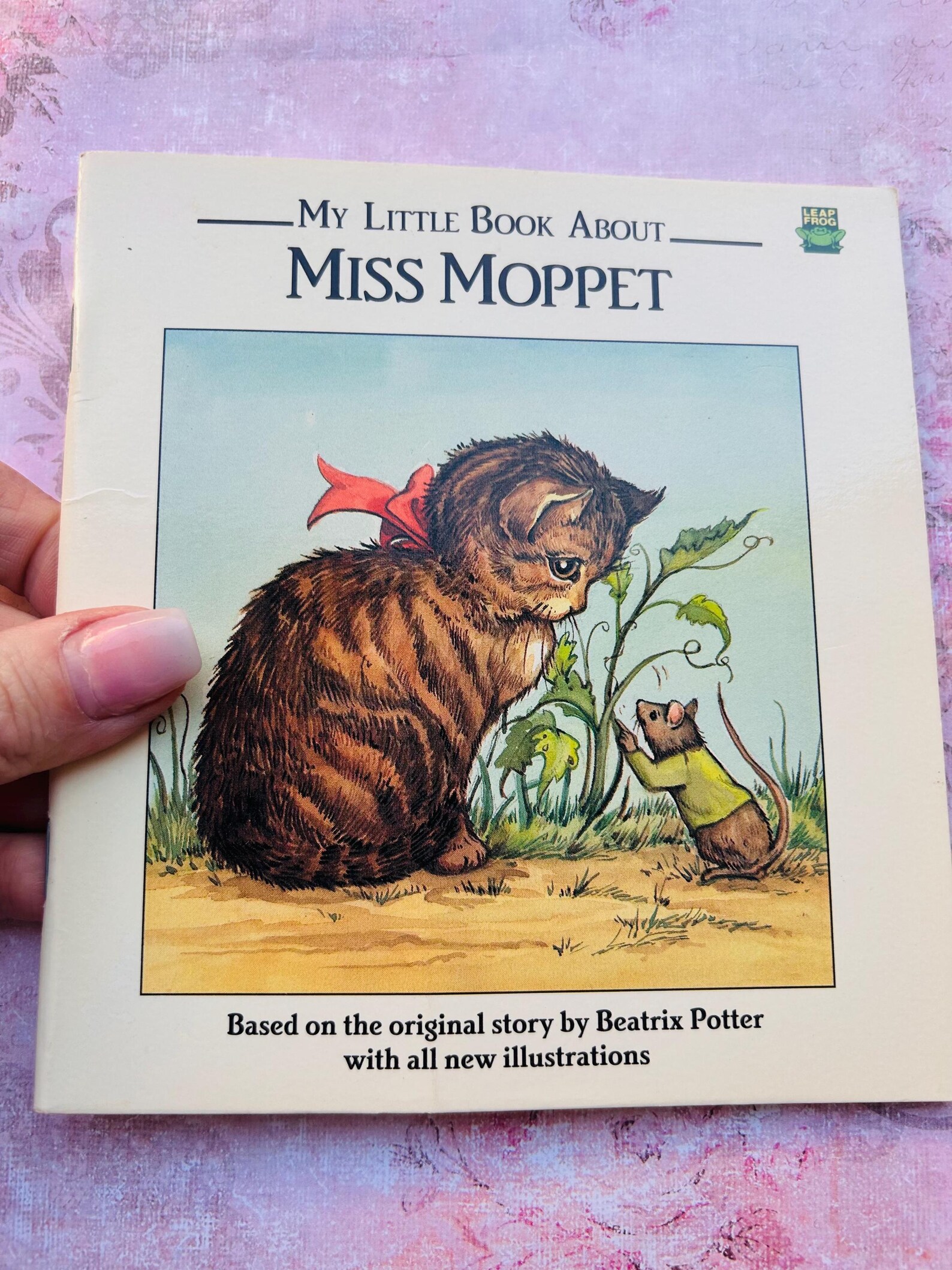 Leap Frog Beatrix Potter My Little Book About Miss Moppet - Etsy