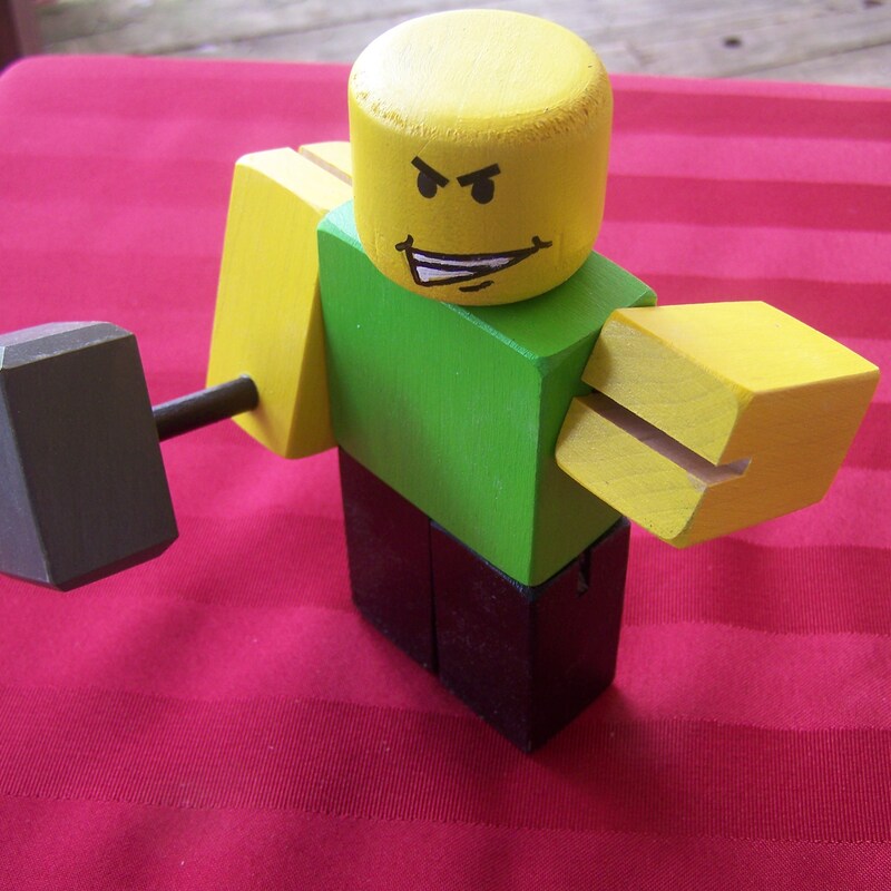 Roblox Noob Toy - Etsy