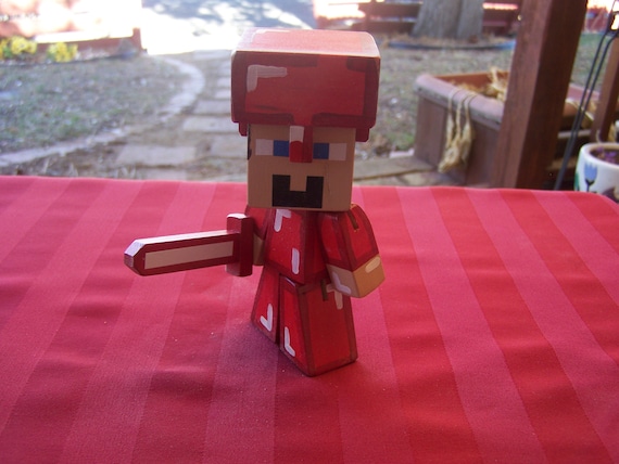 Minecraft Steve With Leather Armor