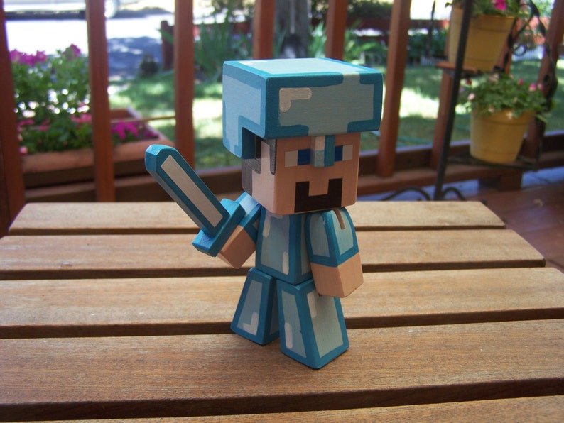 Diamond Steve With Sword - Etsy