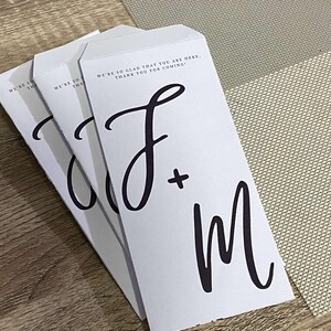 Editable Minimalist White Money Envelop Template for Wedding With ...