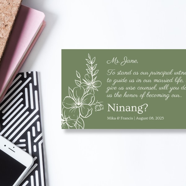 Principal Sponsors Wedding Invitation - Etsy