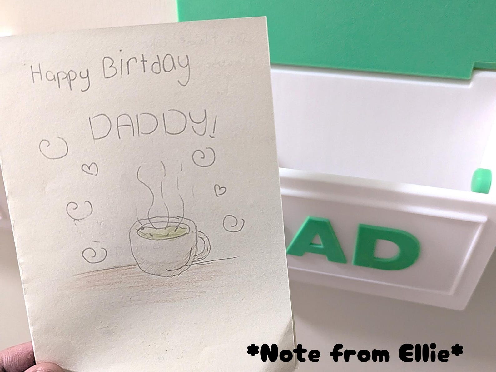 Kids Mini Play Mailbox for Door and Wall Hanging - Ellies Notes Mailbox ...