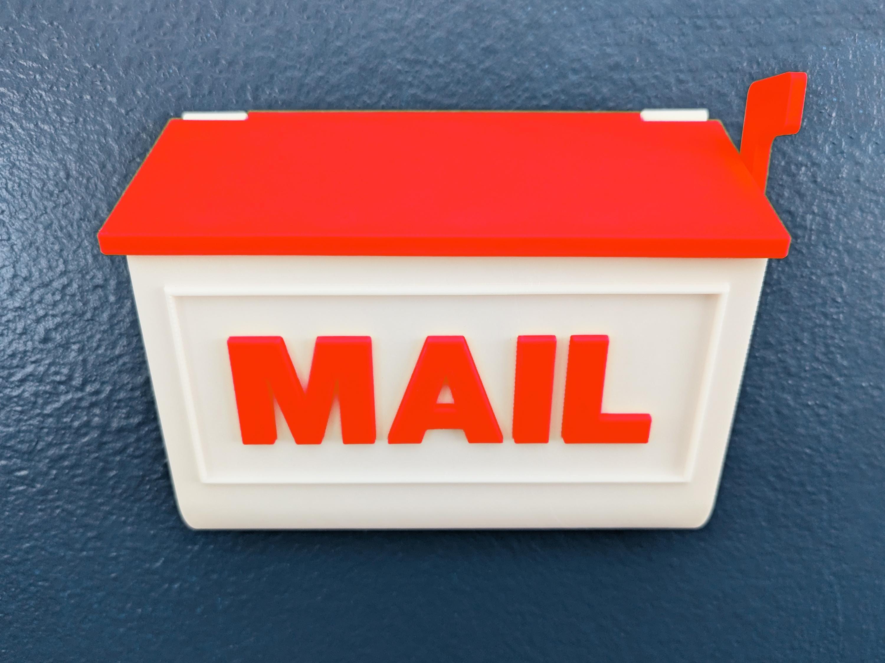 Personalized Kids Mini Play Mailbox for Door and Wall Hanging Custom ...