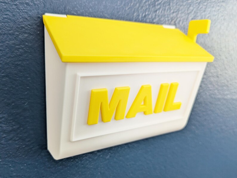 Personalized Kids Mini Play Mailbox for Door and Wall Hanging Custom ...