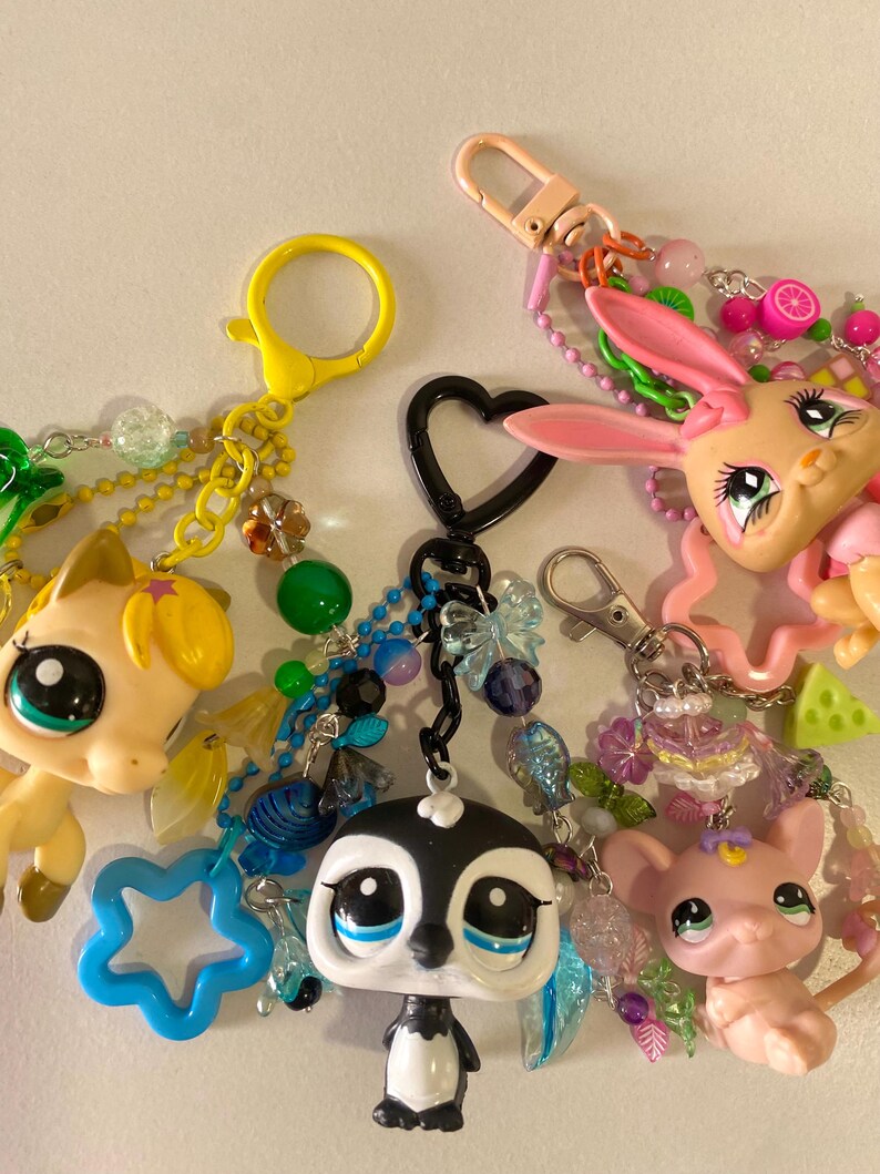 Littlest Pet Shop Keychains - Etsy